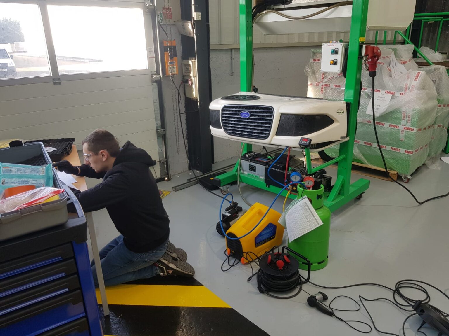 Qui sont les techniciens du froid embarqué ? - IFFEN